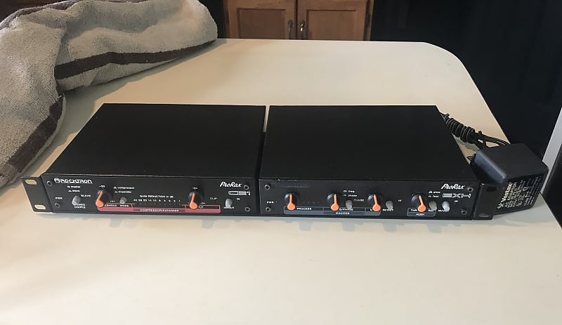 Rocktron Prorax CE1 Compressor expander & EXH Exciter on rack | Reverb