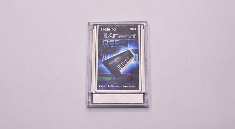 Roland V-Card VC-1 D-50 Synth for V-Synth VariOS Expansion | Reverb