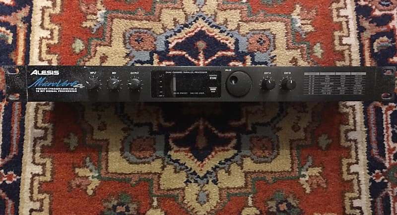 Alesis Microverb 4 18 BIT Signal Processing With Power Supply | Reverb