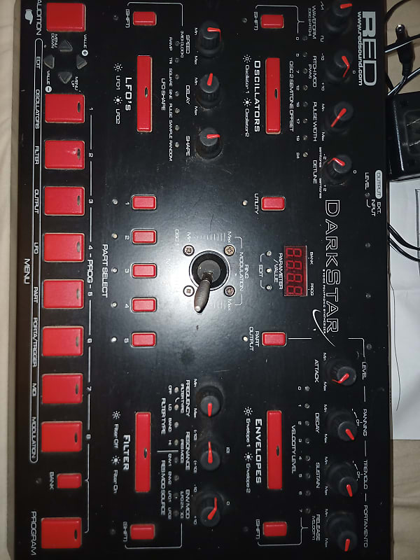 Red Sound Dark Star - Black / Red | Reverb