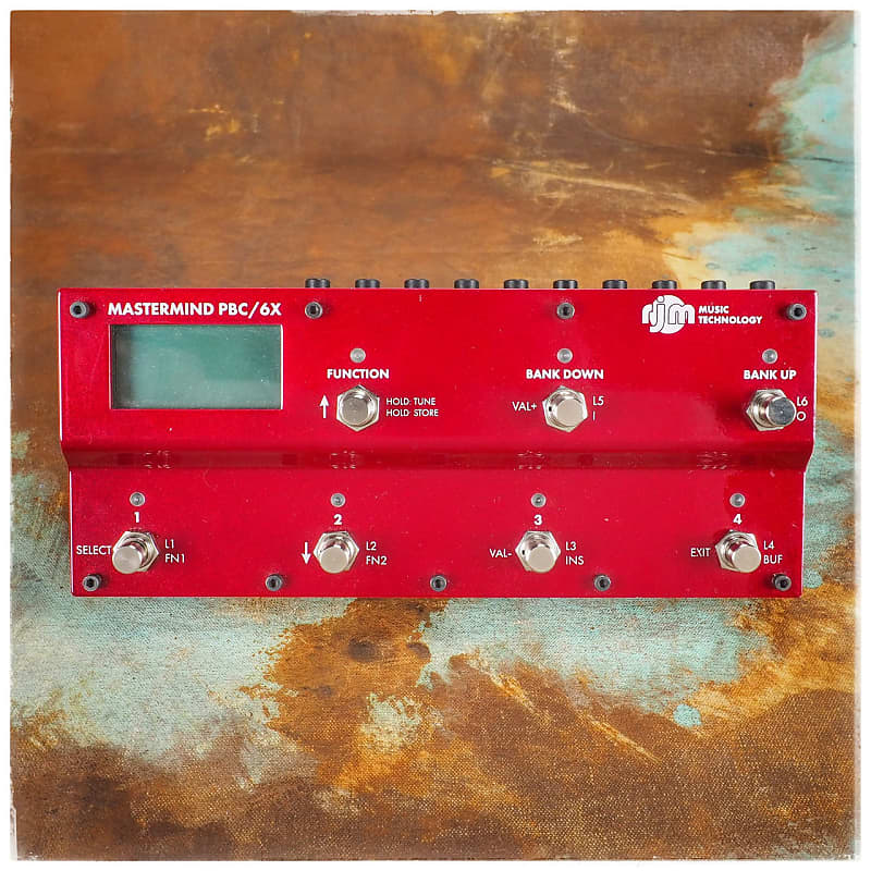 Mastermind PBC/6X Switching System - Limited Edition Red | Reverb