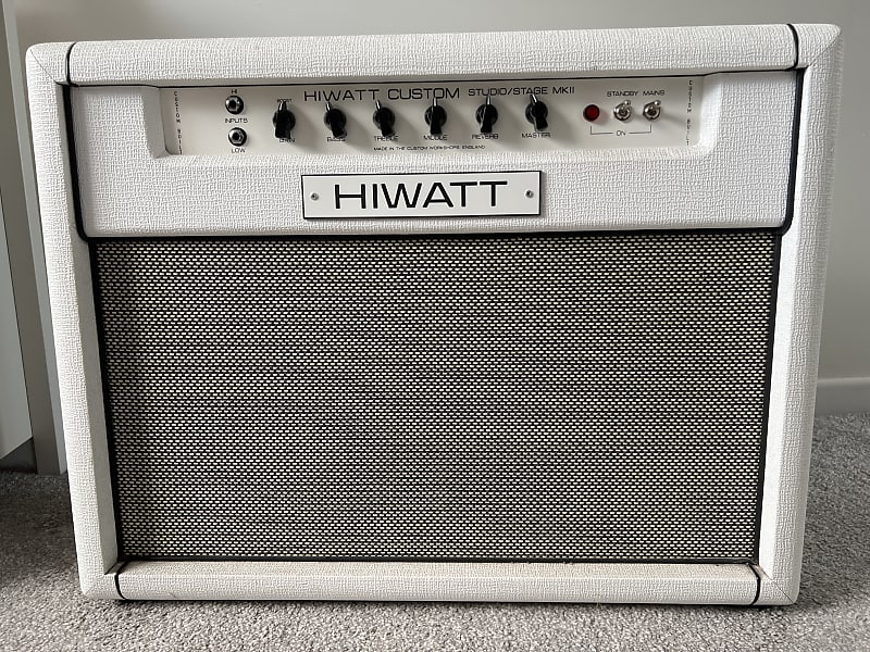 Hiwatt Custom Cab 2010 White | Reverb