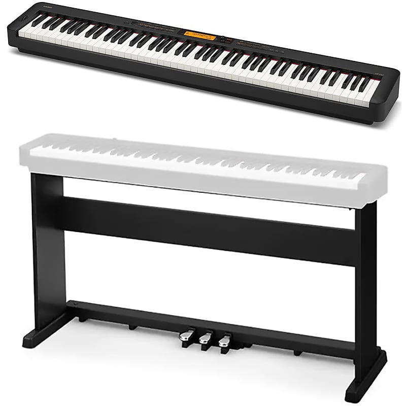 Casio CDP-S360 88-Key Digital Piano Keyboard, Black w/ | Reverb