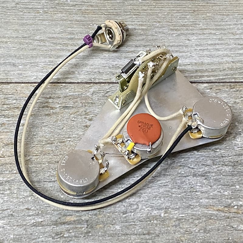 Fender Stratocaster 1961 -1968 Pre Wired with NOS Red | Reverb Canada