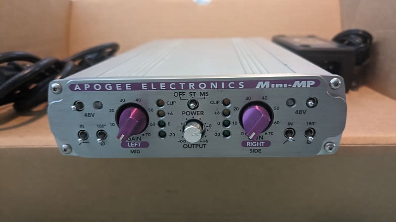 Apogee Mini-MP 2-channel microphone preamp | Reverb