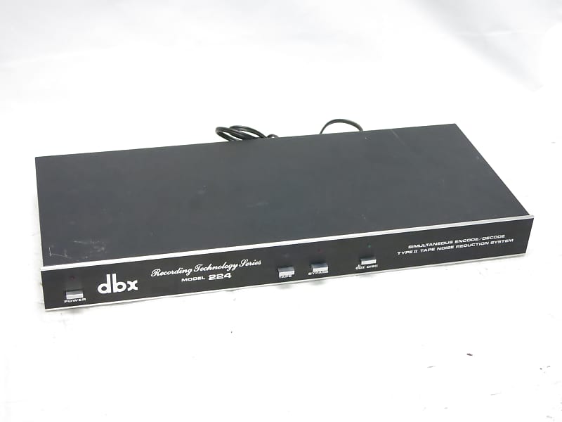 DBX Model 224 Recording Technology Series Type II Tape Noise | Reverb DBX Model 224 Recording Technology Series Type II Tape Noise | Reverb