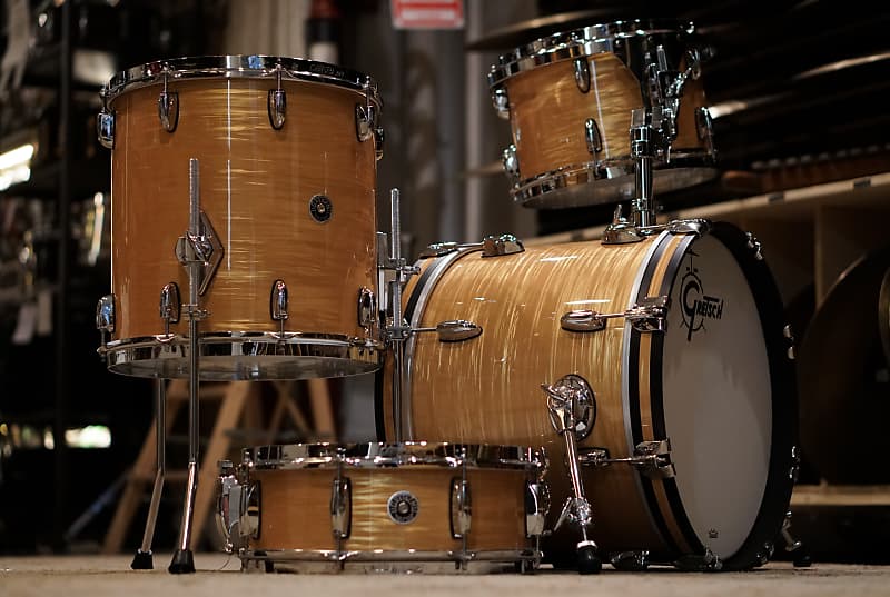 Gretsch 12/14/18/5x14" Brooklyn Series Drum Set - Antique | Reverb
