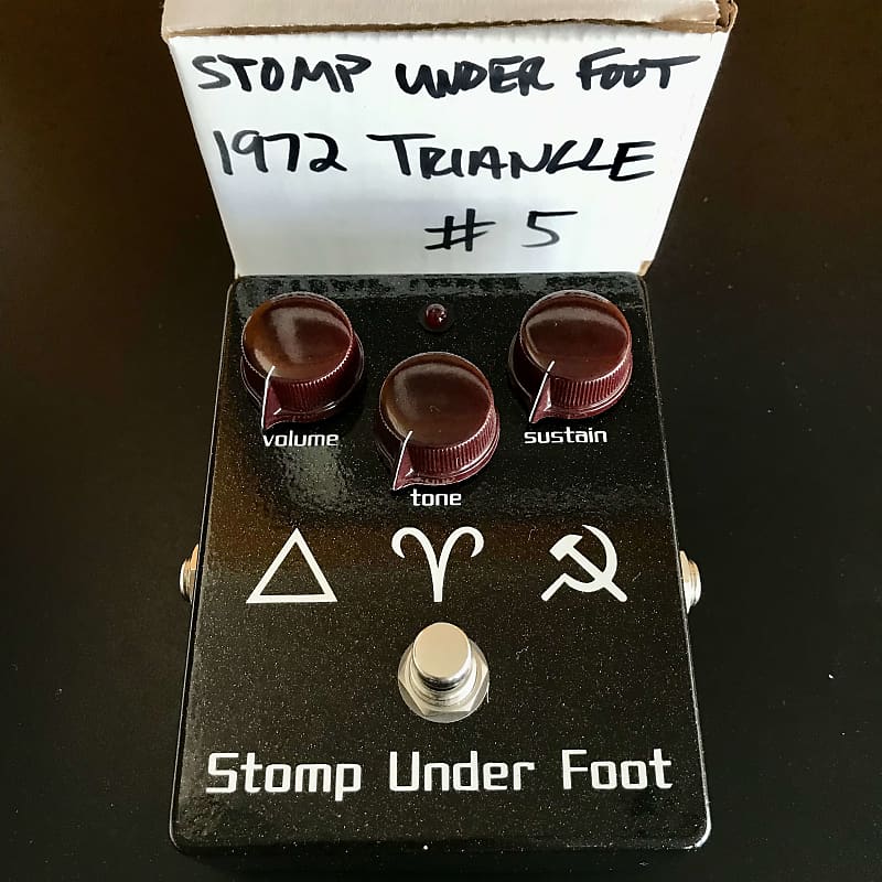 Stomp Under Foot 1972 Triangle Muff w/ Original Box | | Reverb