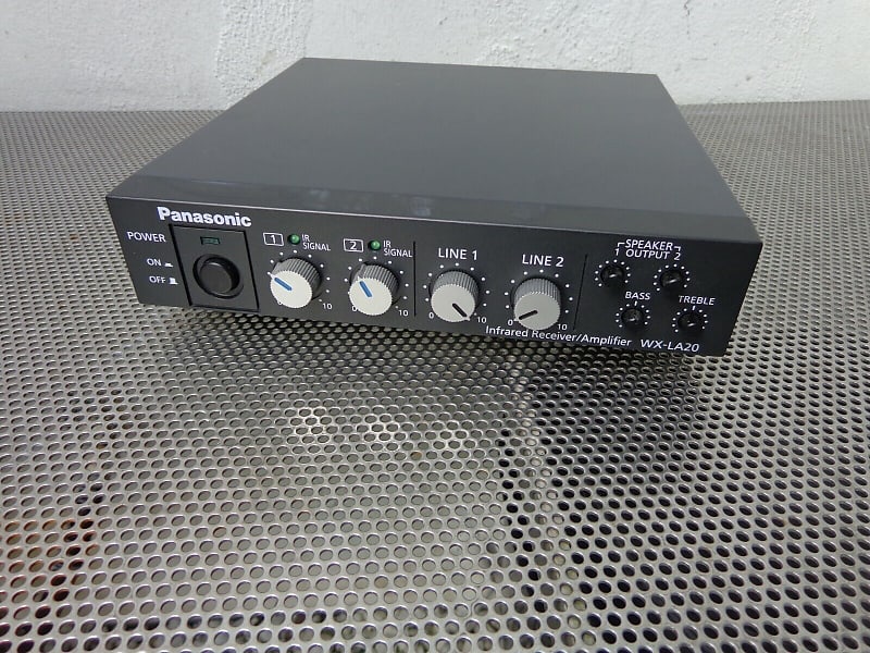 Panasonic WX-LA20 Infrared Receiver/Amplifier 24V 750mA | Reverb