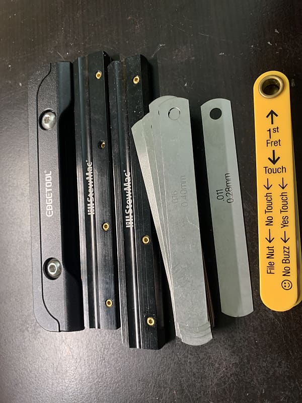 StewMac nut file backer&filler gauge | Reverb