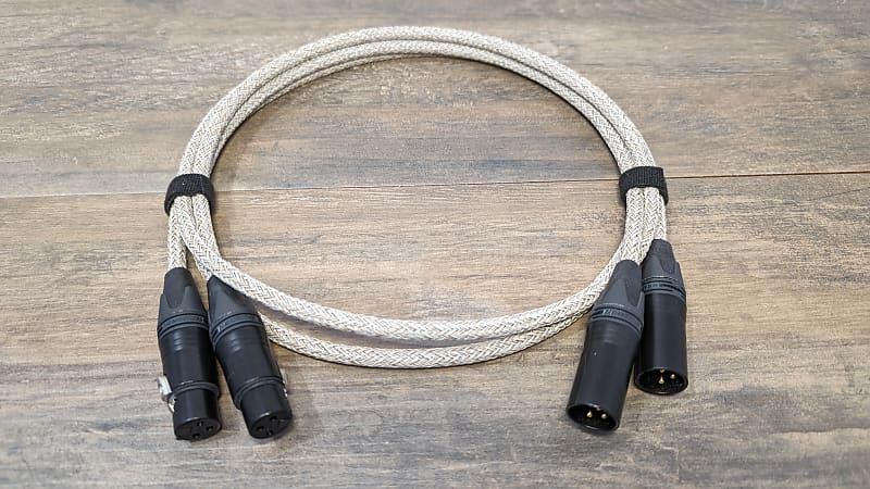 Dual XLR Cable (Canare L-4E6S), 4' | Reverb