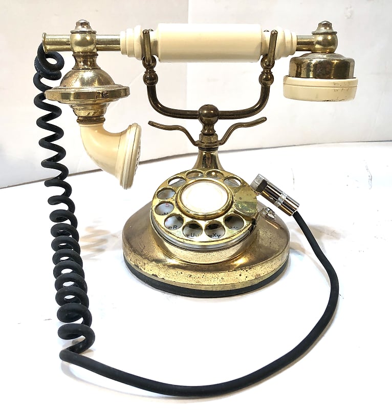 Vintage electrified telephone microphone lofi mic with | Reverb