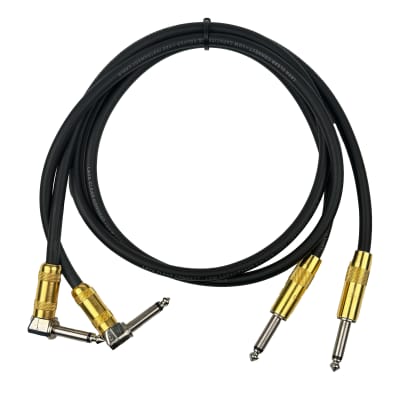 Lava Cable Clear Connect Cable - 3 Foot / 1/4 to 1/4 Lava | Reverb