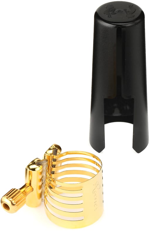 Rovner Platinum Gold Ligature for Bb Clarinet Mouthpiece - | Reverb