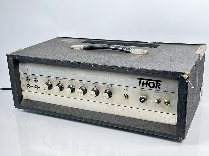 Thor Guitar Amplifier Head 100W - 1970's - Terry Marshall | Reverb UK