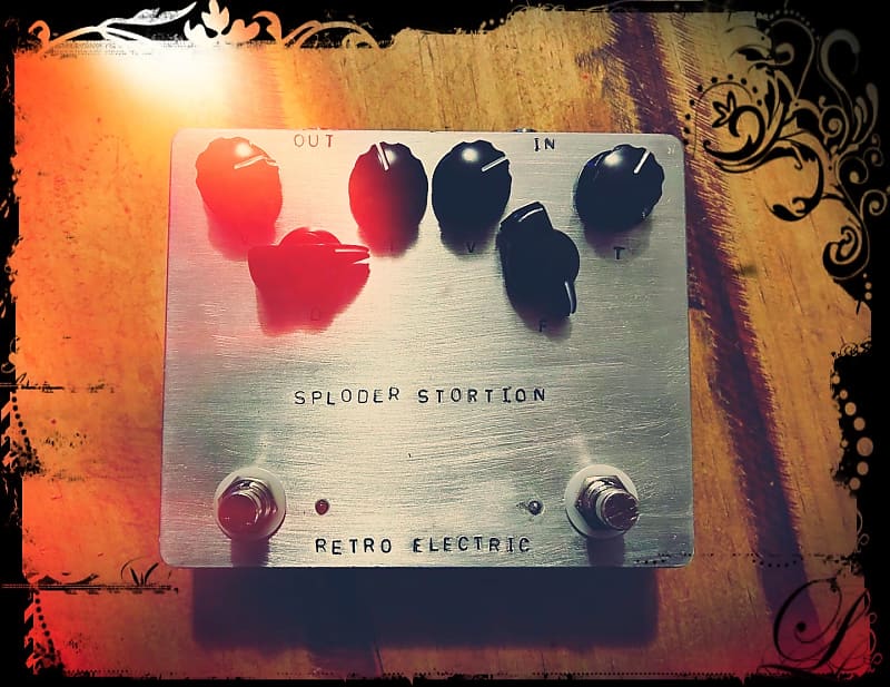 rETrO ELECTrIC FX SPLODEr STOrTION fuzz/drive/distortion | Reverb UK