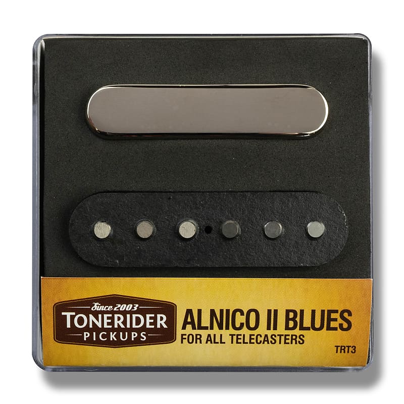 Tonerider Alnico II Blues Telecaster Pickups set Nickel | Reverb