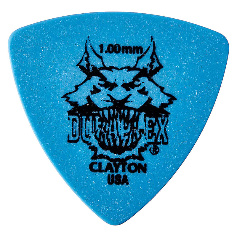 Clayton Duraplex Delrin Rounded Triangle Picks .73mm | Reverb