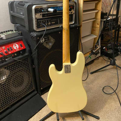 Kasuga precision bass '80s - Cream | Reverb