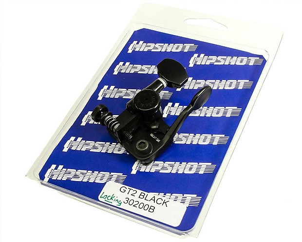 Hipshot GT-2 LOCKING Guitar Xtender Key BLACK GT2 Extender | Reverb UK