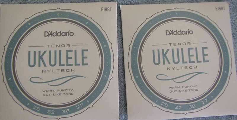 2 SETS of D'Addario Tenor Ukulele Nyltech strings 2010's | Reverb