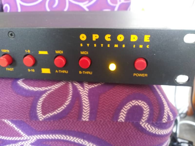Opcode Studio 4 Midi Interface Black | Reverb