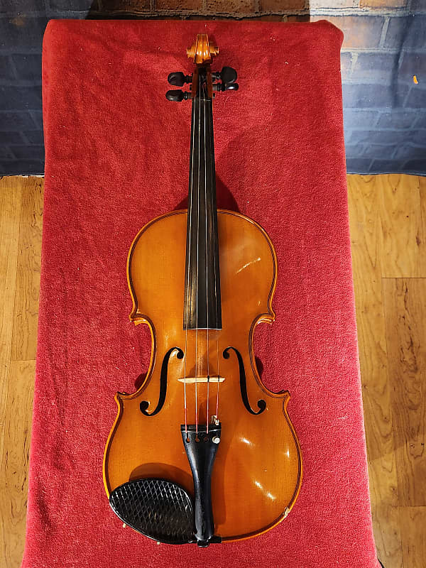 Karl Knilling Germany Full-Sized 4/4 Violin Natural w/ HSC & | Reverb