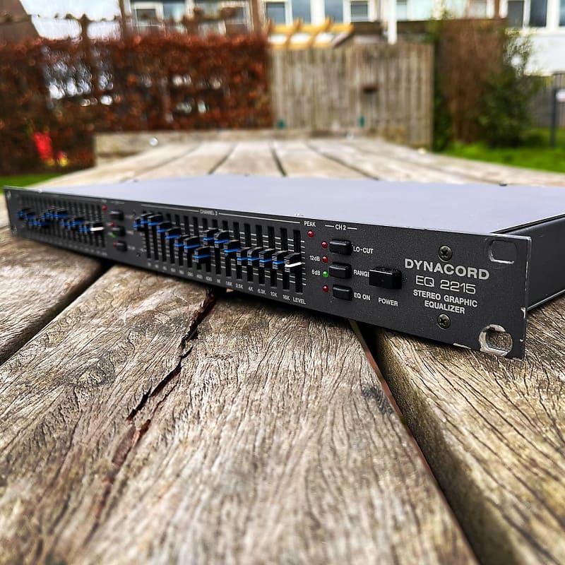 Dynacord Graphic Equalizer EQ2215 - Stereo - Made in Germany | Reverb