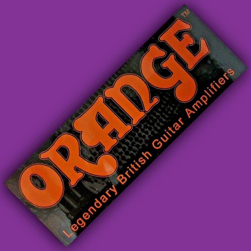 ORANGE MUSIC ELECTRONIC COMPANY AMP STICKER INSANELY RARE | Reverb