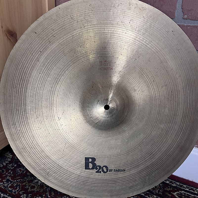 20" Sabian B20 1980s | Reverb