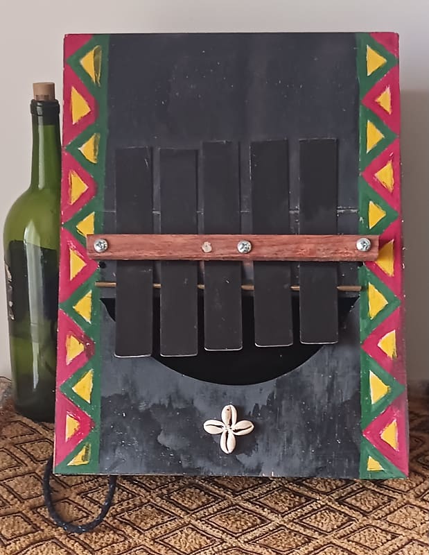 West Africa-style bass "thumb piano" (kongoma/gongoma): large | Reverb