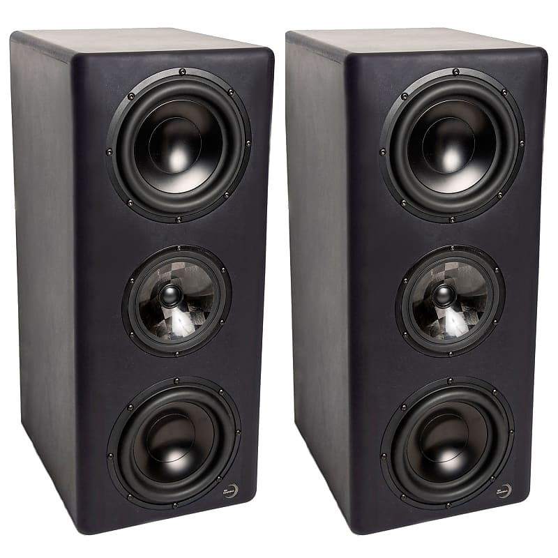 Ex Machina Quasar 3-Way Active Studio Monitor - Pair | Reverb