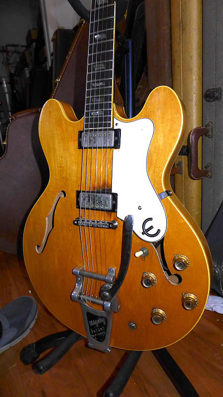Epiphone Riviera 1967 Blonde/Natural | Reverb Canada