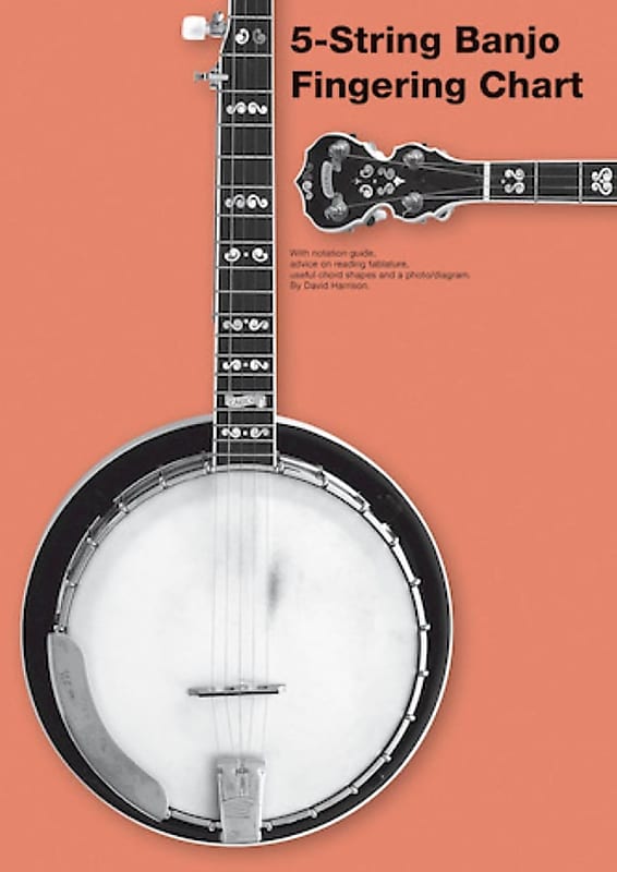 5-String Banjo Fingering Chart | Reverb