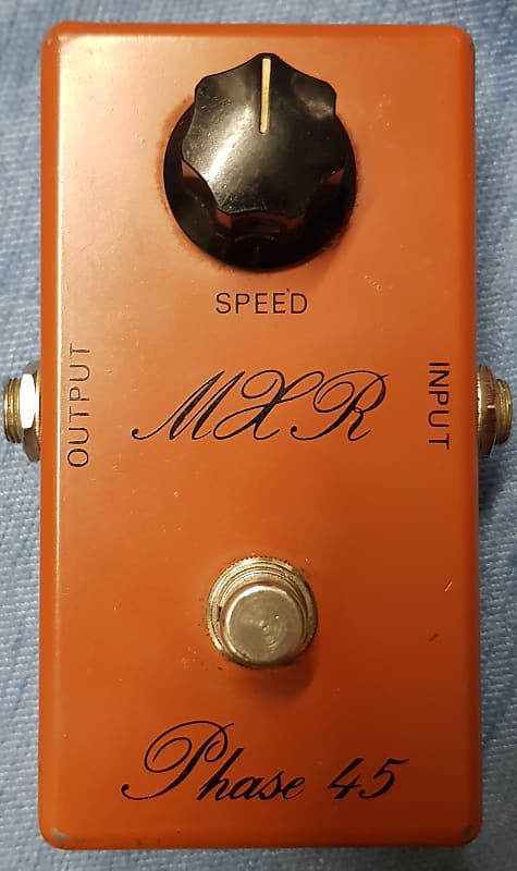 MXR Phase 45 Bud Box Script Logo 1975 | Reverb Deutschland