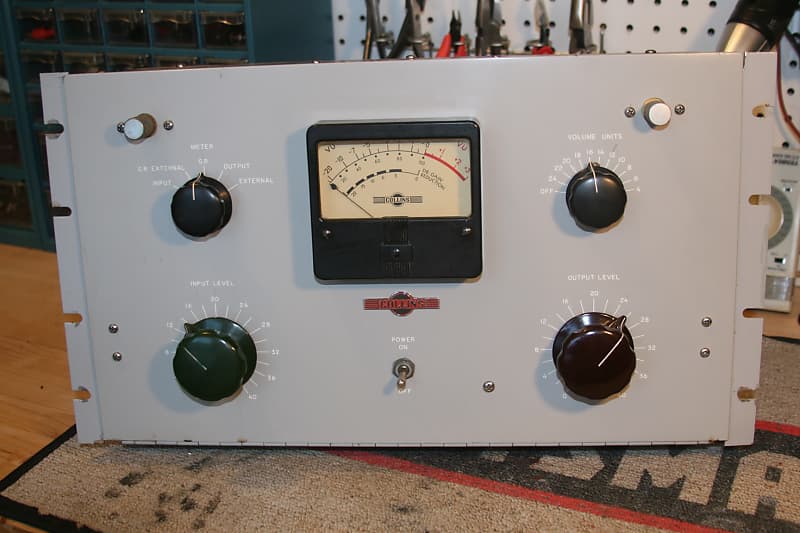 Collins Radio Broadcast Studio Tube Limiter Amplifer, 1960s | Reverb