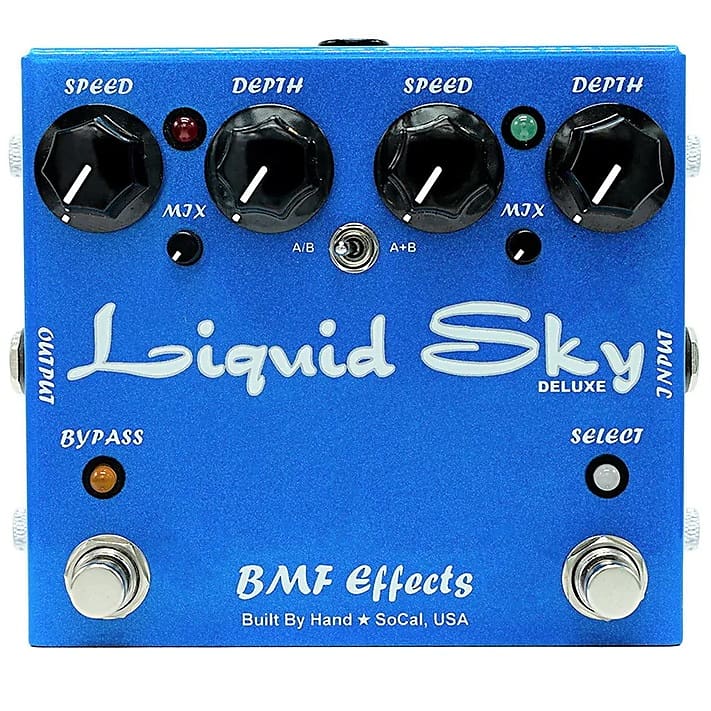 New BMF Effects Liquid Sky Deluxe Dual Chorus Guitar Effects | Reverb