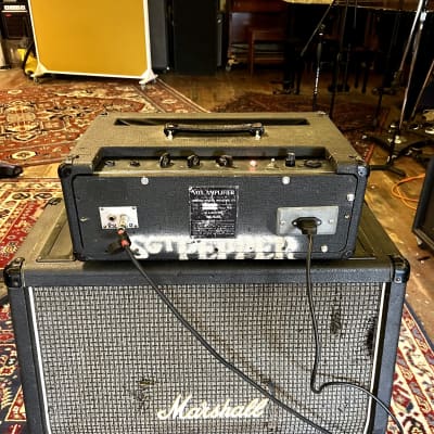 Vox AC-100 guitar/ bass amplifier c 1965 Grey panel original | Reverb