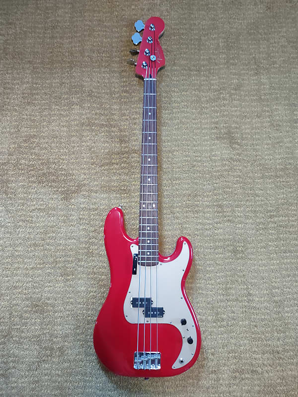 Fender Squier 20th Anniversary P Bass with MIM Neck - Geezer | Reverb