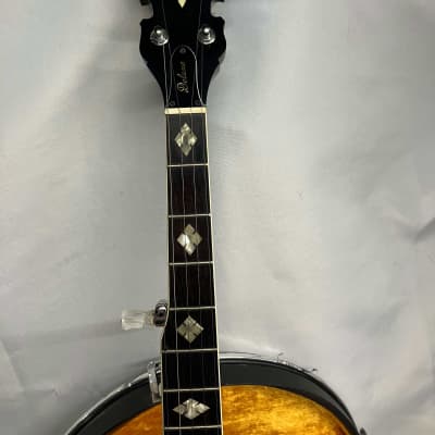 Morris Deluxe 5-String Banjo with Case | Reverb