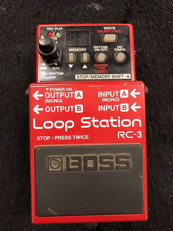 Boss RC-3 Loop Station Looper Guitar Effects Pedal | Reverb