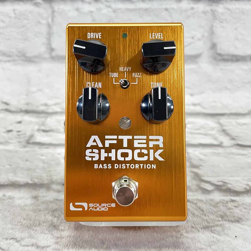 Used: Source Audio After Shock Bass Distortion Pedal | Reverb