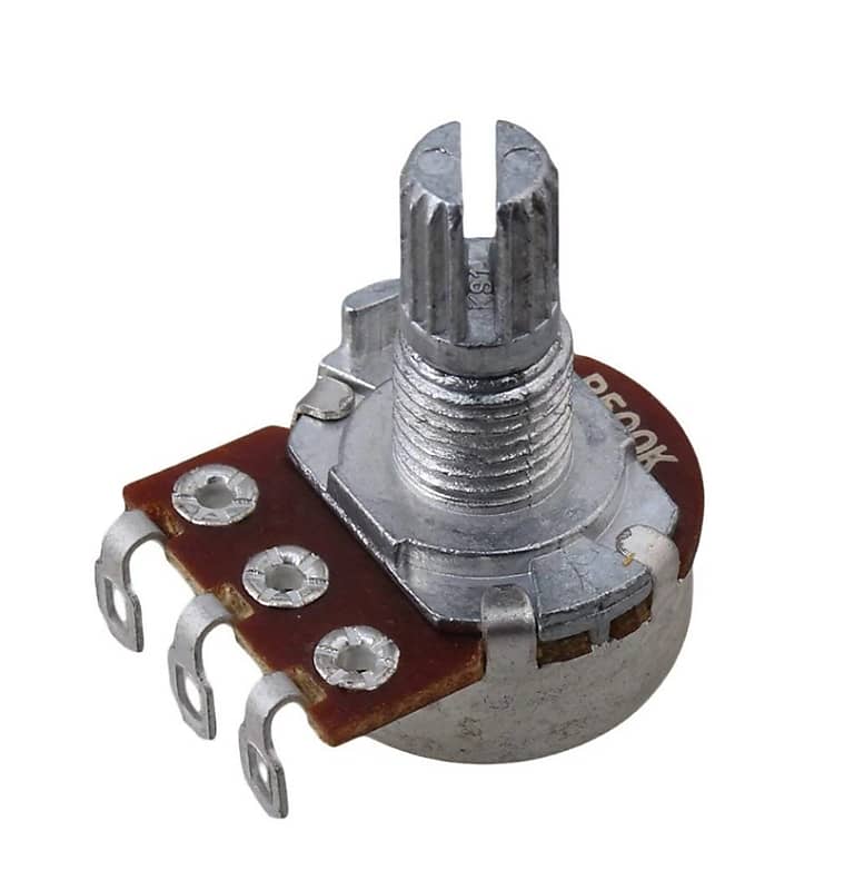 B500k Linear Taper Guitar Tone Pot 15mm Shaft Length | Reverb