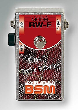 BSM RW-F Treble Booster - BSM RW-F Treble Booster | Reverb