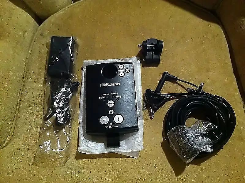 Roland TD-1 V-Drum Module w/Mount, Wiring Harness, and Power | Reverb