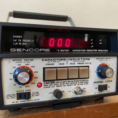 Sencore LC53 Z Meter Capacitor Tester / Inductor Analyzer | Reverb