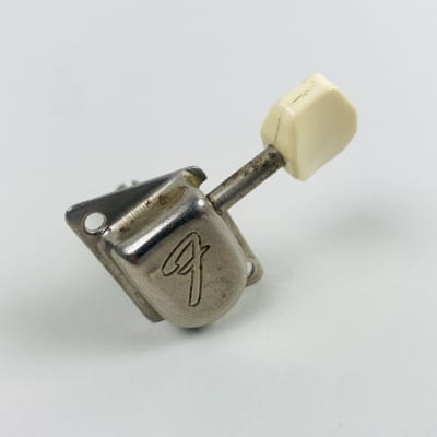 Fender F Tuner plastic button Musicmaster Duo Sonic Newporter | Reverb