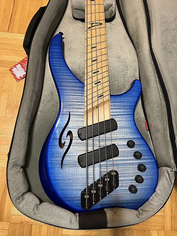 Dingwall Afterburner II 5 - Faded Blue Jean Burst | Reverb Canada