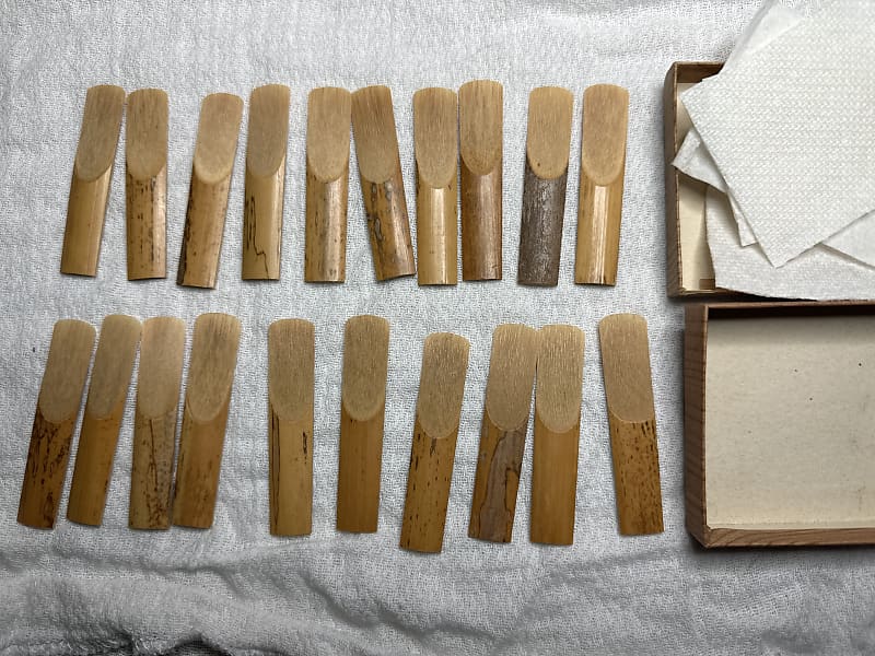 Rico V style 23 vintage alto clarinet reeds 2 1/2 Eb alto | Reverb