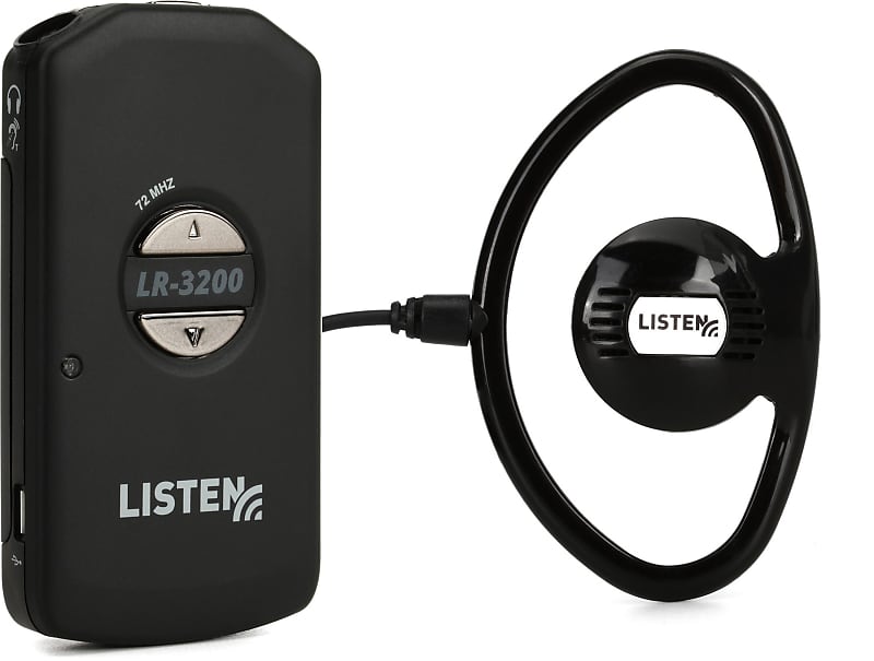 Listen Technologies LR-3200 Intelligent DSP RF Receiver - | Reverb